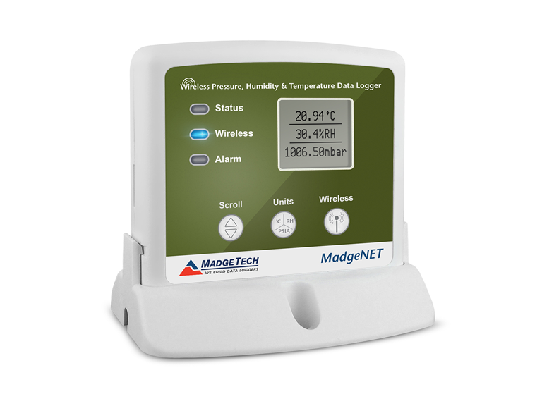 Thiết bị bộ ghi dữ liệu nhiệt độ, độ ẩm và áp suất không dây Pressure, Humidity & Temperature ...